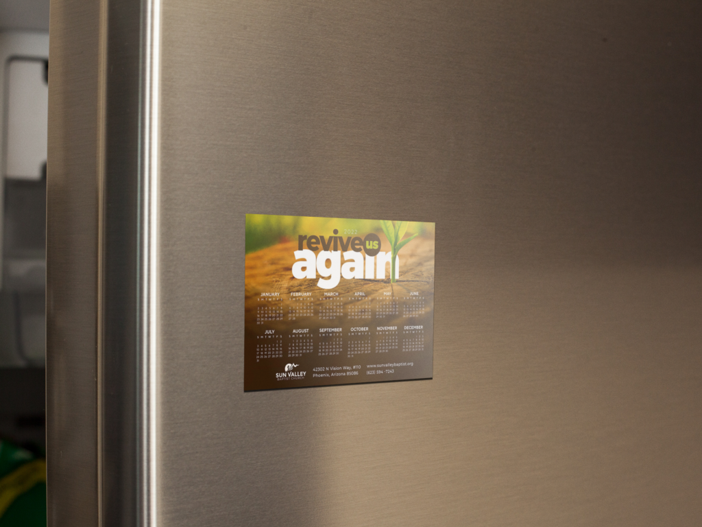 Revive Us Again Magnet Calendar - Compel Graphics & Printing